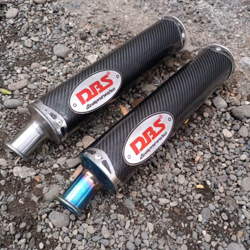 Dbs Exhaust/Ekzos 2Stroke Stainless blue Type - Muffler DBS 2Stroke ...