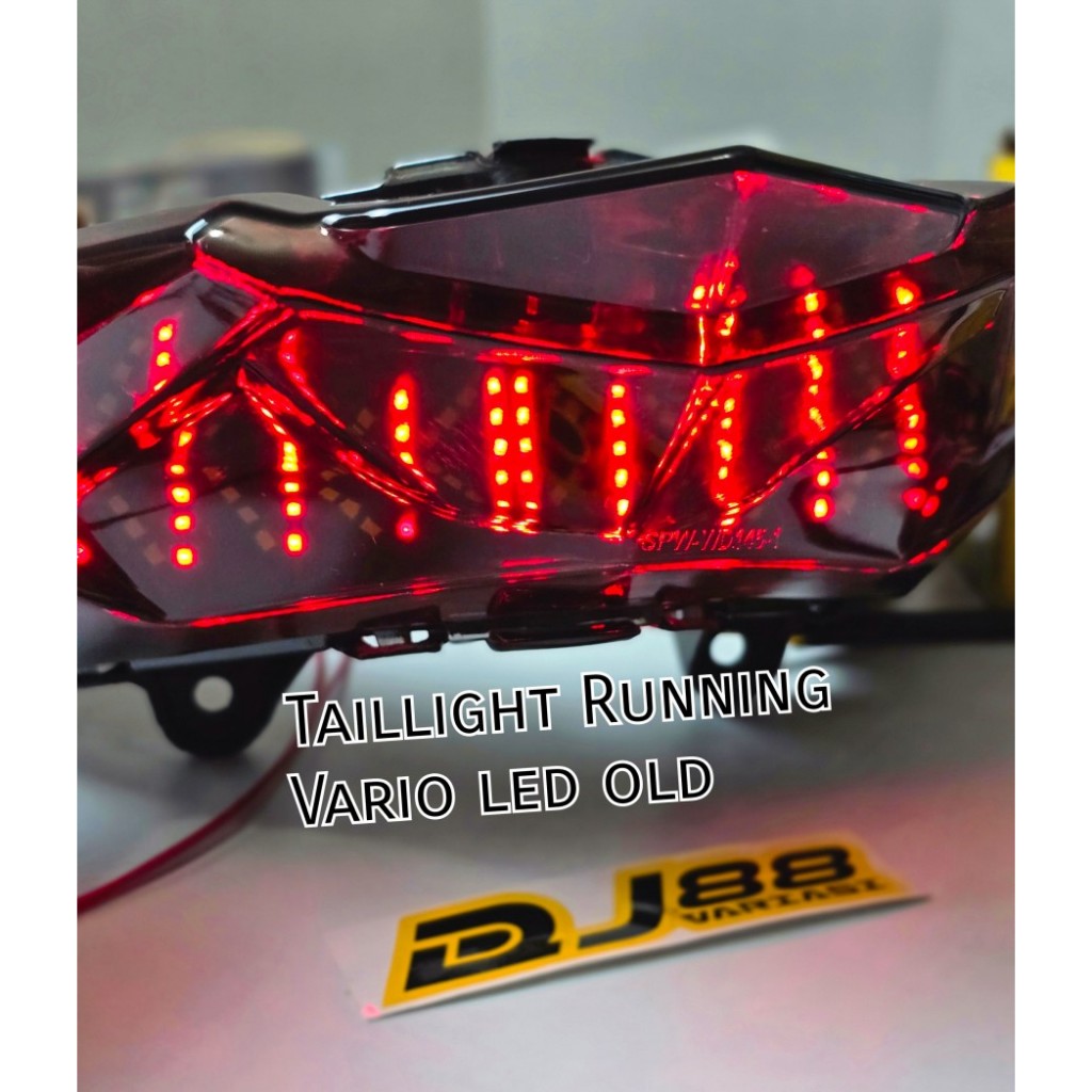 Stop lamp vario 125 150 led old rear brake light running stop led tail ...