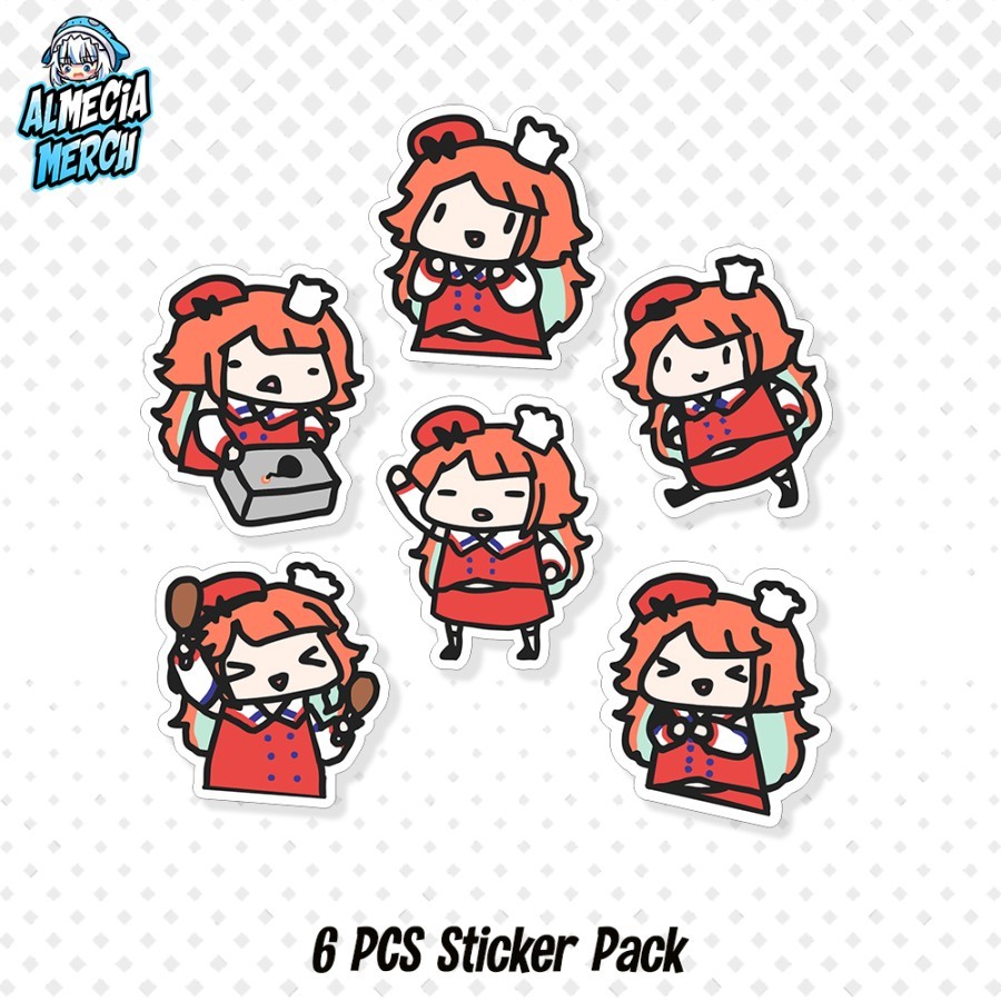 Kiara Hololive Chibi Sticker/Hololive EN Takanashi Kiara Smol Sticker ...
