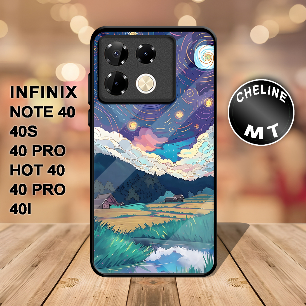 CELINE MT (LP 37) CASE SOFTCASE GLOSSY FOR INFINIX HOT 40 l 40i l 40 ...