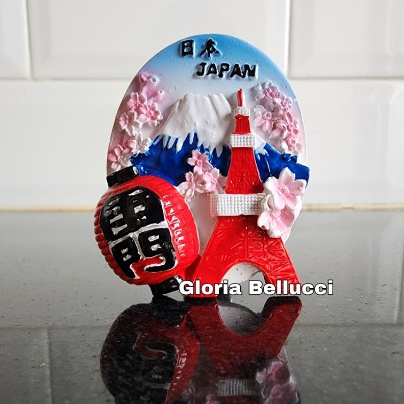 Japanese souvenirs, Japanese tokyo tower refrigerator magnet ...