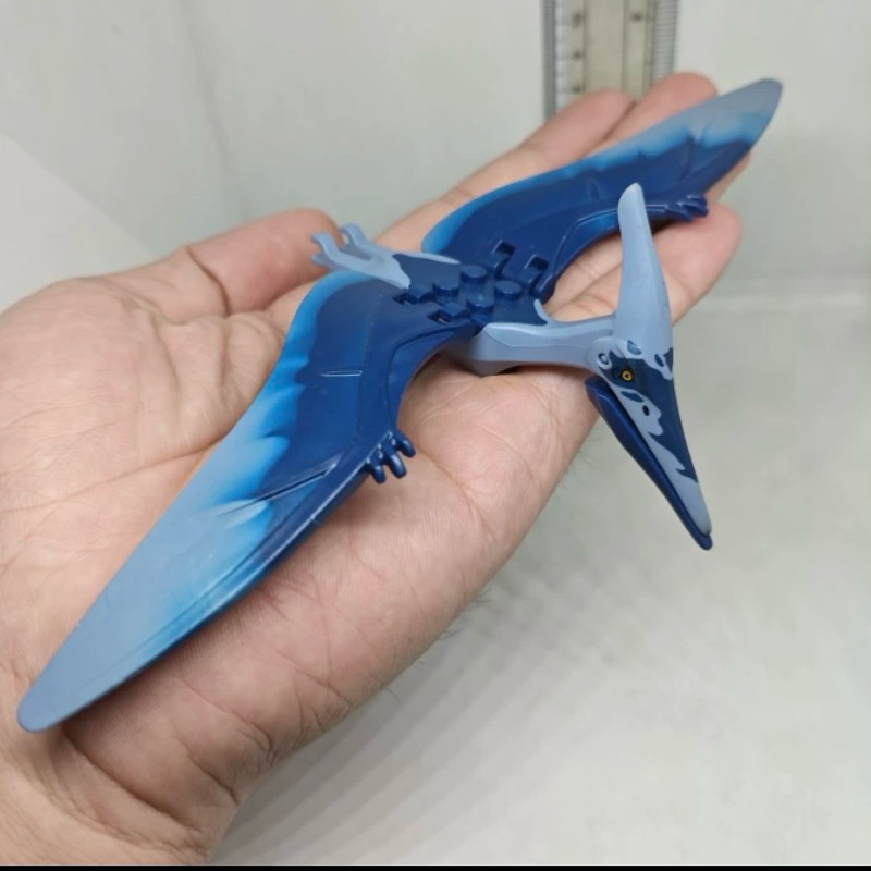 Lego Animal Sand Blue Dinosaur Pteranodon Pterodactyl Jurassic Park Minifigure from 76943 ...