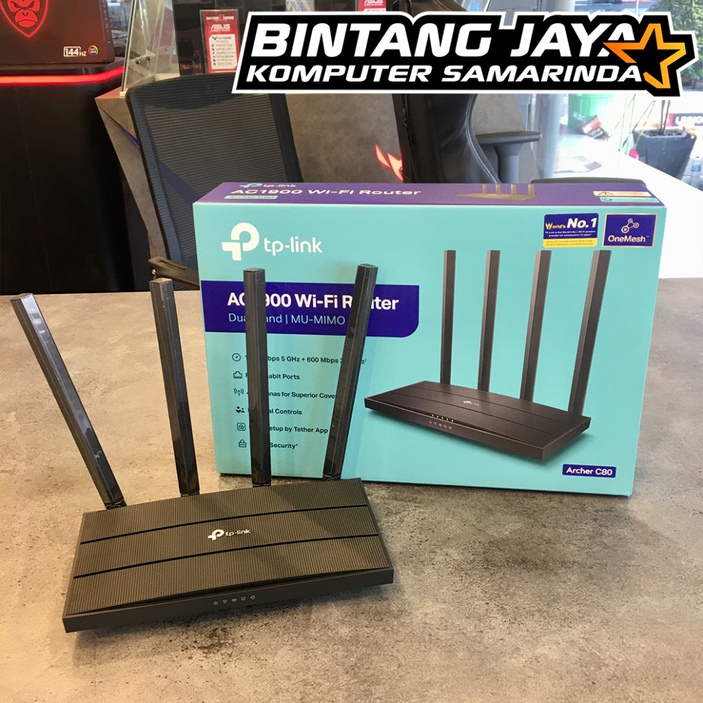 TP-Link Archer C80 AC1900 Wireless Dual Band MU-MIMO Wi-Fi Router | Shopee Malaysia