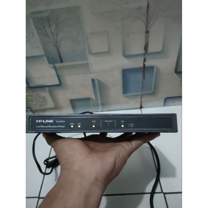 Tp LINK MODEL:TL-R470T+ LOAD BALANCE BROADBAND ROUTER SECOND NORMAL ...