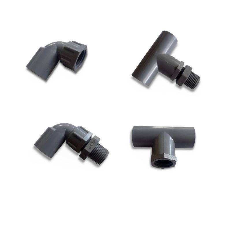Keni PVC Pipe Connection 1/2 Inch Inner And Outer Thread | Shopee Malaysia