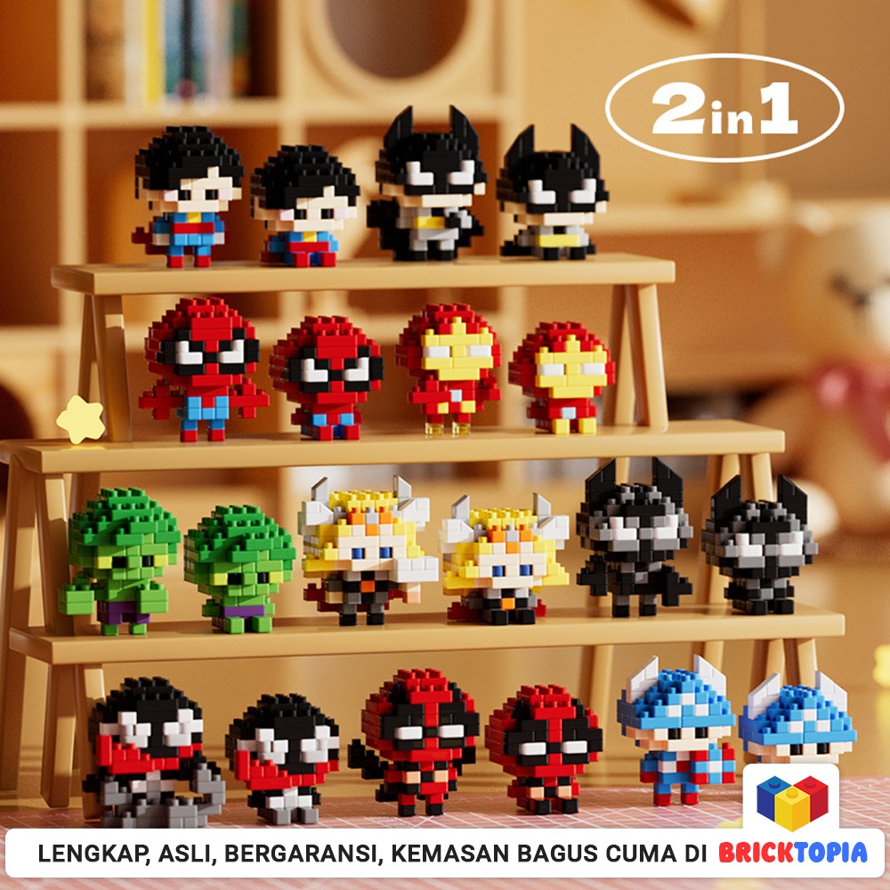 Original CUTE CUTE CUTE MODEL Guaranteed Nano Block Mini Brick DIY Toys ...