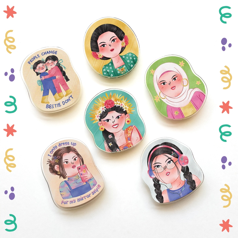 Pop SOCKET ACRYLIC/GRIPTOK | Shopee Malaysia