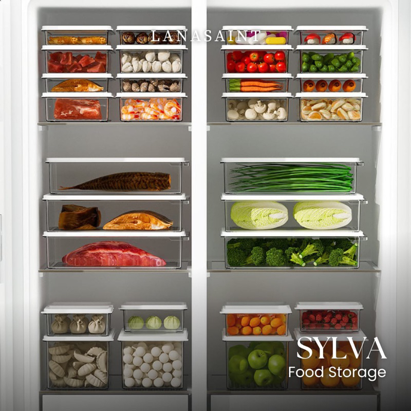 Lanasint Sylva Food Container Korean Refrigerator Organizer Box Fruit ...