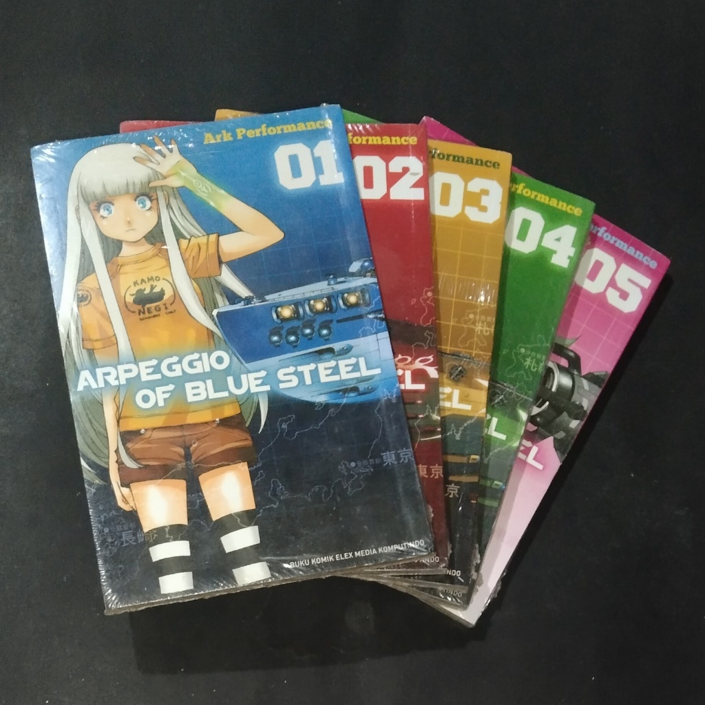 Elex Comics - Arpeggio of Blue Steel (vol 1 2 3 4 5) | Shopee Malaysia