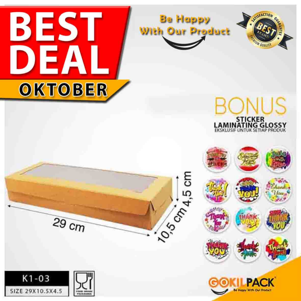 Cake box|Bolu|Brownies|Bread Food|So|Box Box|Packaging Packaging|K1-03 ...