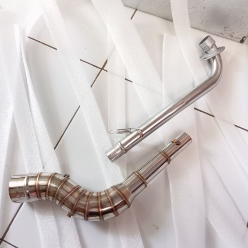 Open pipe big elbow for wave 100 110 125 xrm 100 125 110 rs 125 fury ...