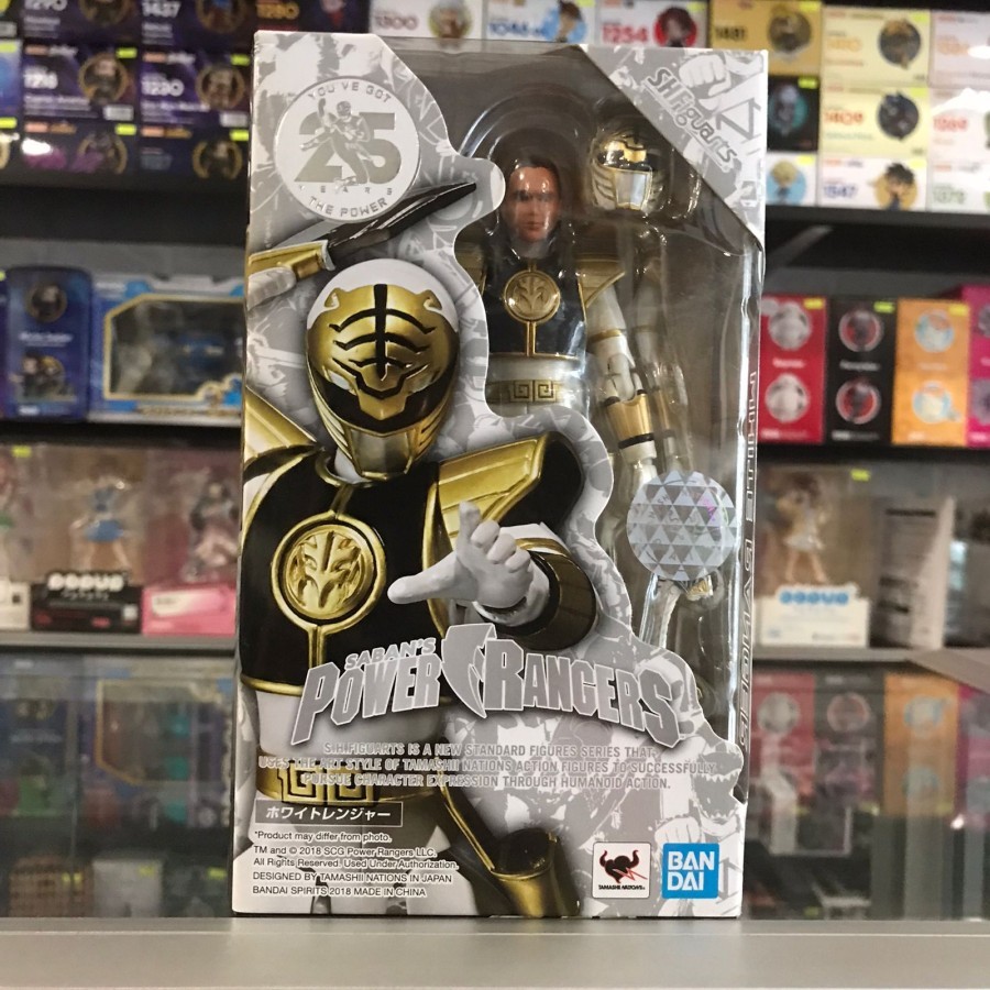 Shf White Ranger SDCC ORI MISB NEW Power Ranger | Shopee Malaysia