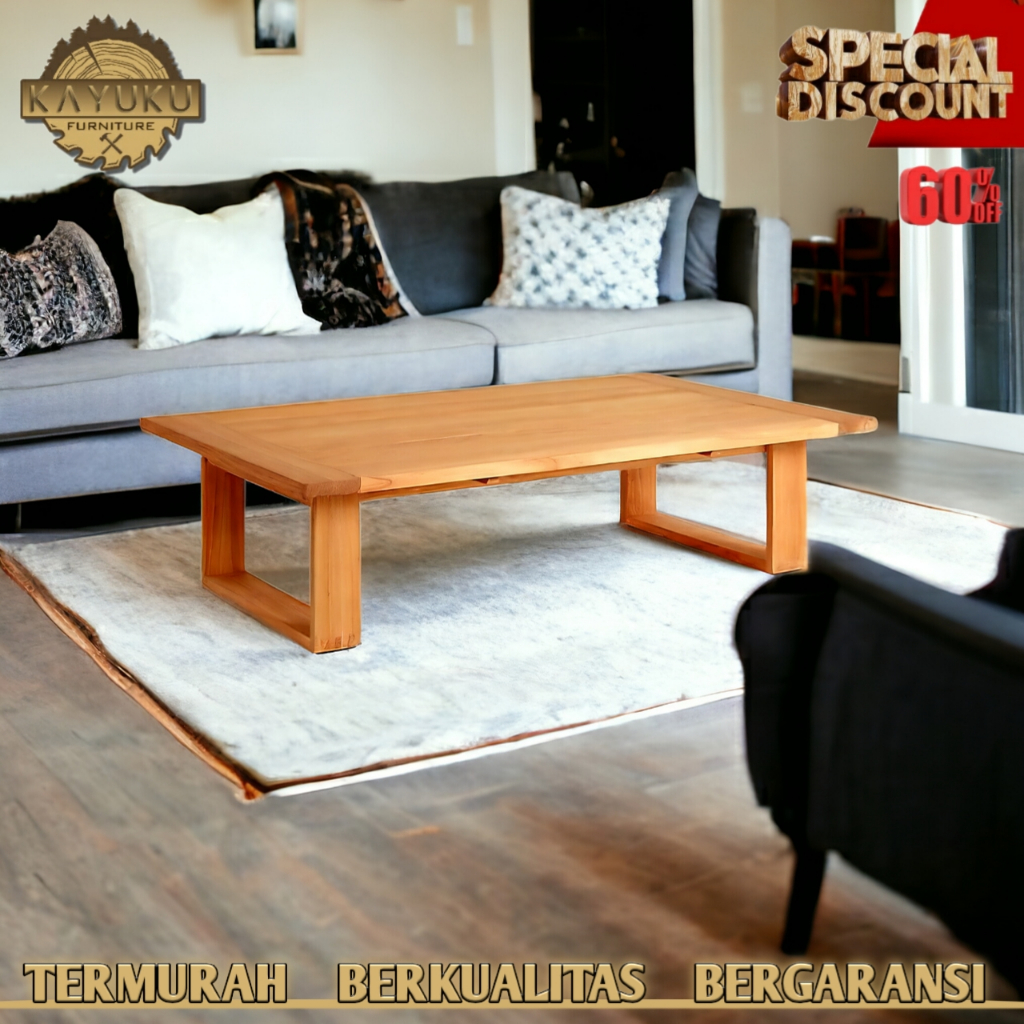 KAYU Computer table office table laptop table minimalist wooden table ...
