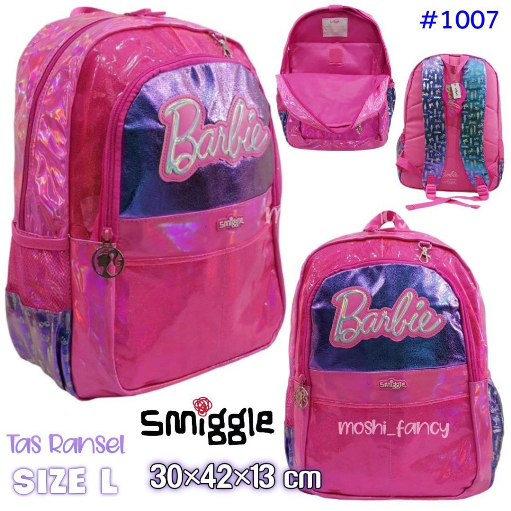 Smiggle Elementary School Children's Smiggle Bag With Barbie motif ...