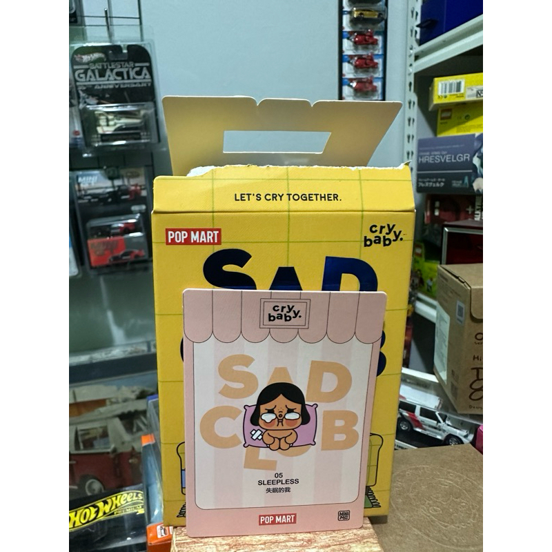 Pop MART CRYBABY Sad Club Series Scene Sets SELECTED Blind Box Action ...