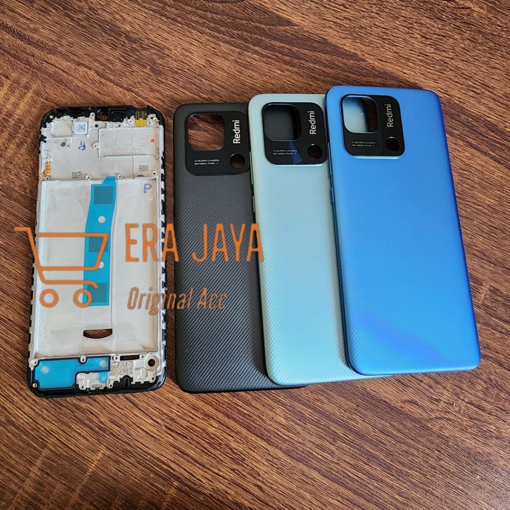 XIAOMI Redmi 10C Backdoor Back Cover Xiomi Redmi 10C + Lcd Frame Bekdor ...