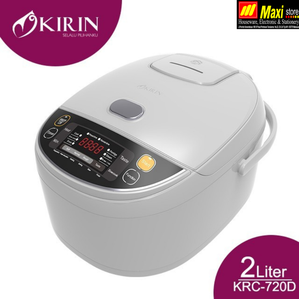 Kirin 2-Liter Digital Rice Cooker KRC-720D/Rice Cooker/Stainless ...
