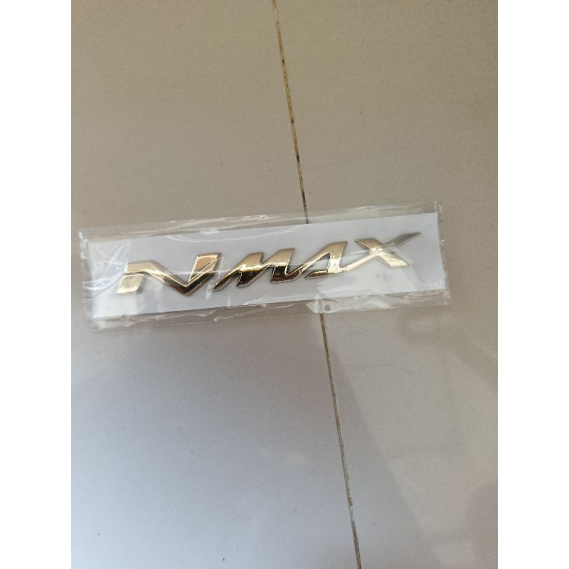 Nmax n max gold Embossed logo Symbol emblem | Shopee Malaysia
