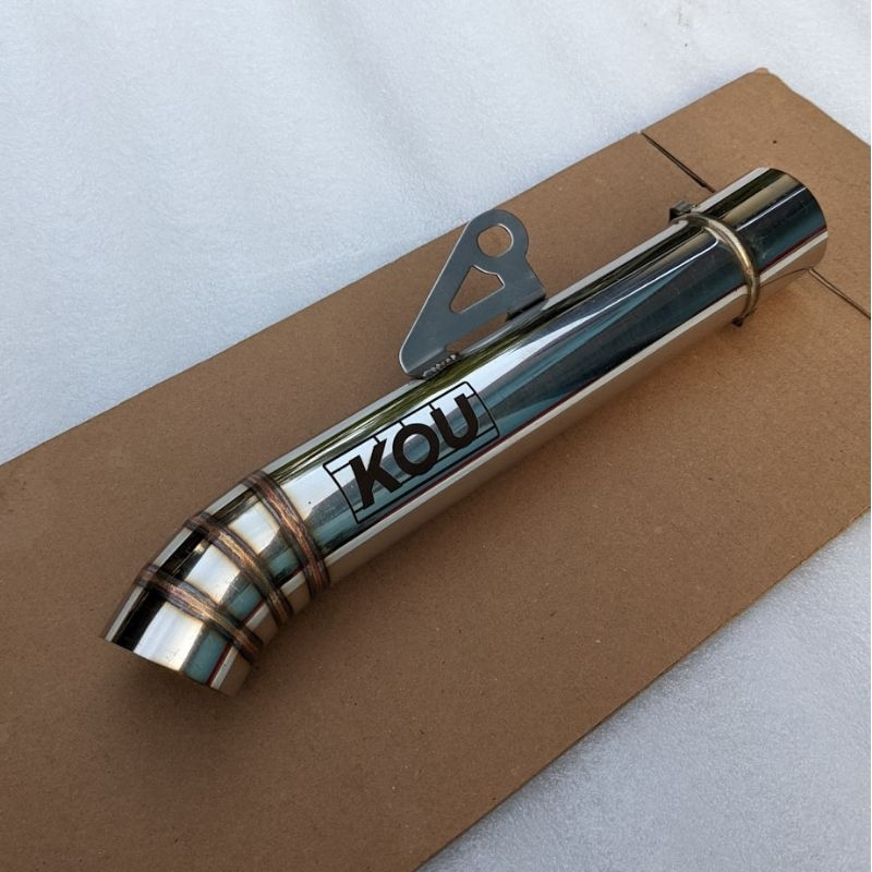 Canister pipe exhaust Kou 51mm for Wave 100 110 125 Xrm 100 110 125 RS ...