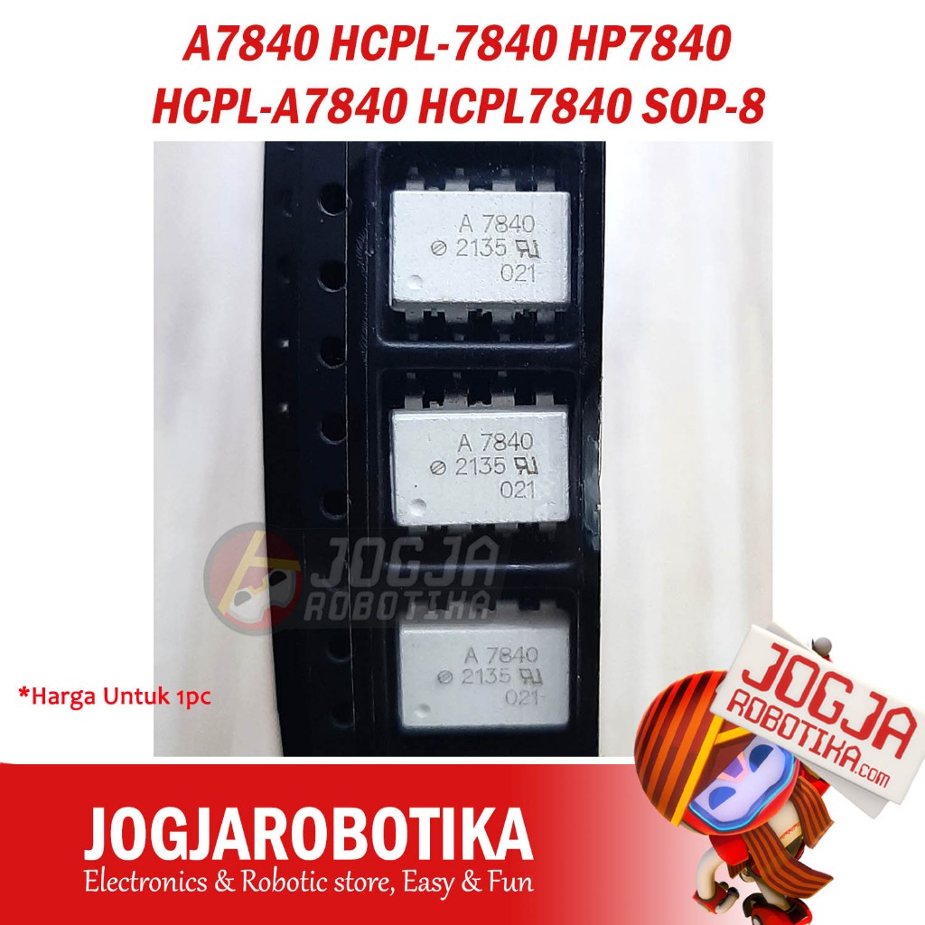A7840 HCPL-7840 HP7840 HCPL-A7840 HCPL7840 SOP-8 Analog Isolation Amp. | Shopee Malaysia