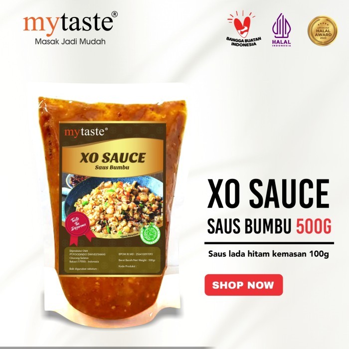 My Taste XO Sauce 500gr | Shopee Malaysia