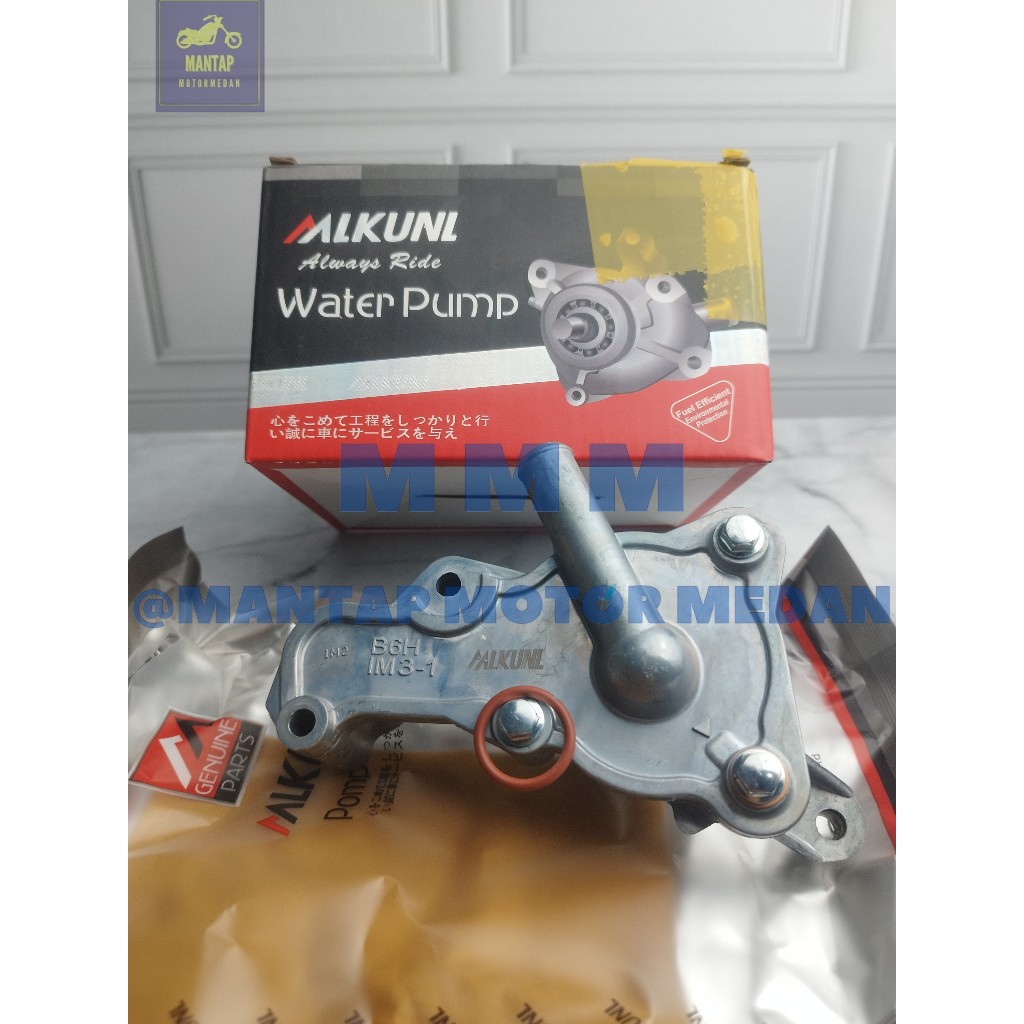 Waterpump Assy Complete Radiator Pump Yamaha B6H Nmax New Aerox New ...
