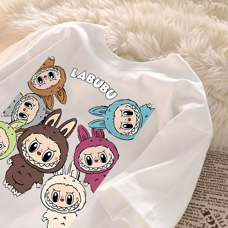 Distro - labubu oversize T-Shirt Short Sleeve labubu Top | Shopee Malaysia