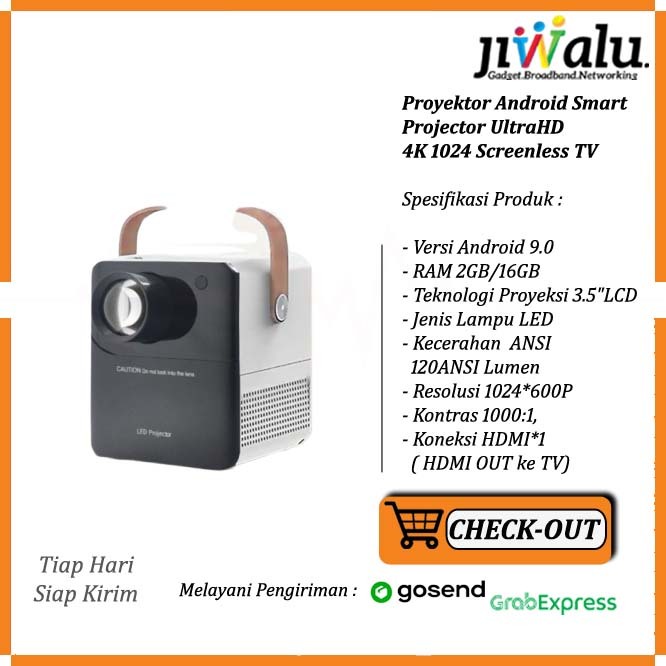 Projector UltraHD 4K 1024 Screenless TV Projector | Shopee Malaysia