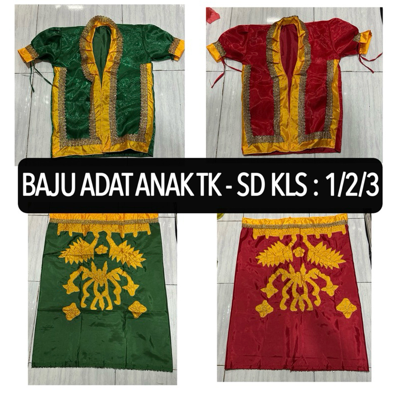 BODO CLOTHES FOR KINDERGARTEN, ELEMENTARY SCHOOL, BUGIS MAKASSAR ...