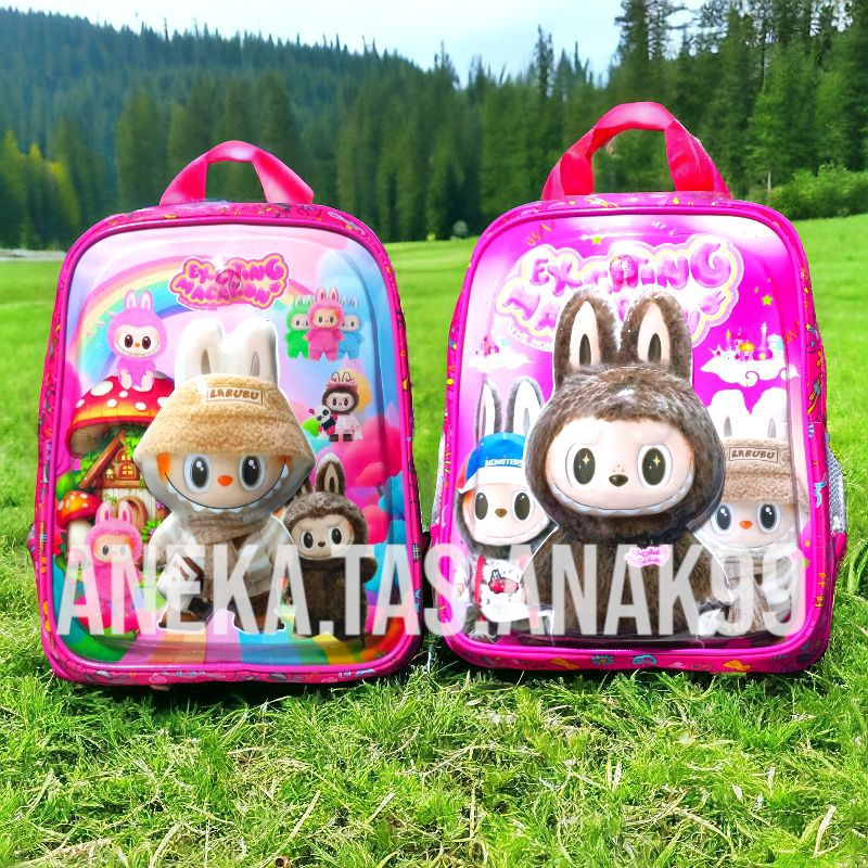 Labubu KUROMI 3D MIXUE BAG with LED 3D Kindergarten and Preschool ...