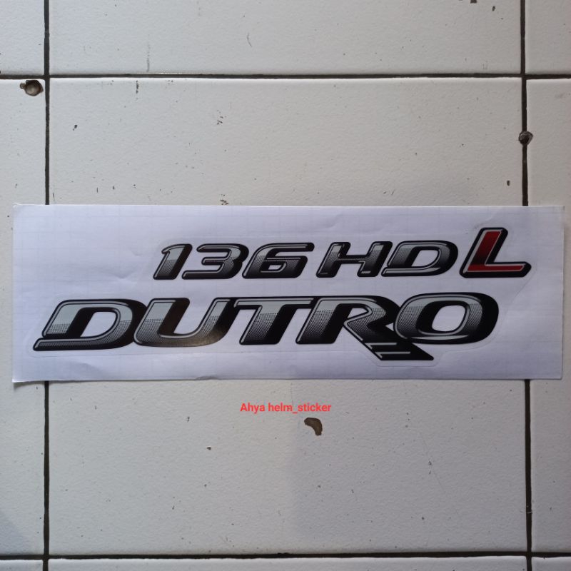 Isuzu ELF DUTRO NMR NLR STICKER ISUZU ELF NMR NLR DUTRO STICKER ...