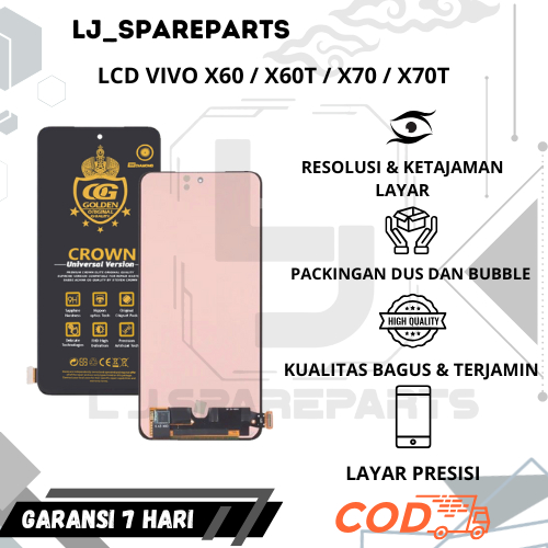 Lcd TOUCHSCREEN VIVO X60 / X60T / X70 / X70T FULLSET ORIGINAL - OLED FINGERPRINT | Shopee Malaysia