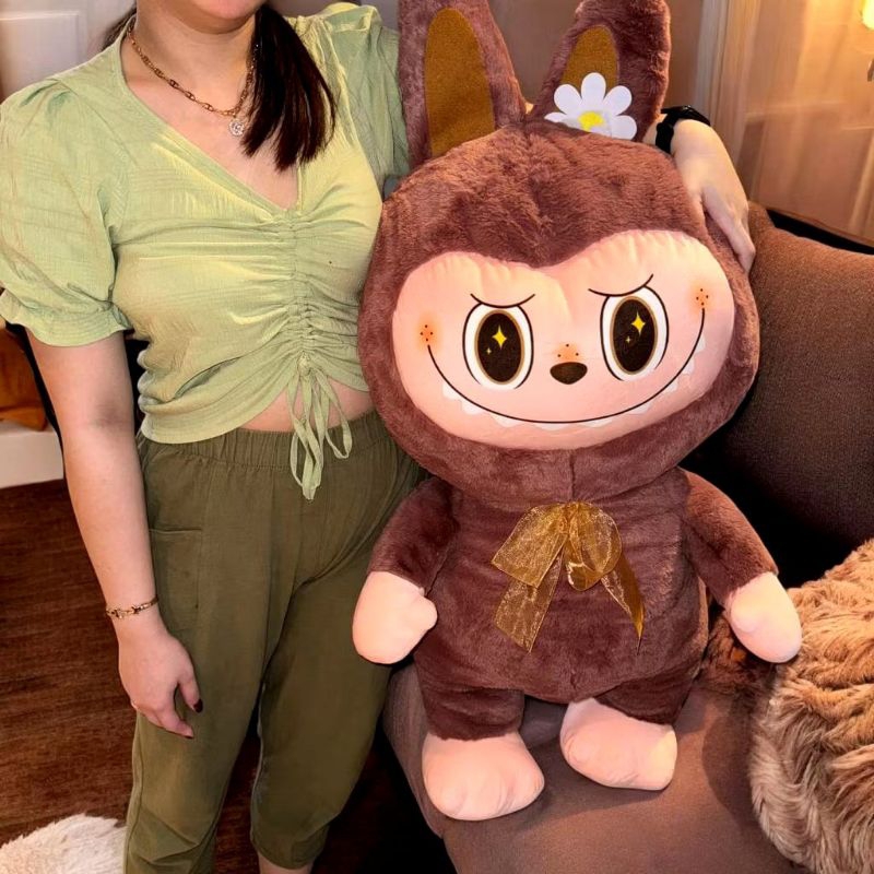 Labubu the monster Jumbo doll 55 cm | Shopee Malaysia