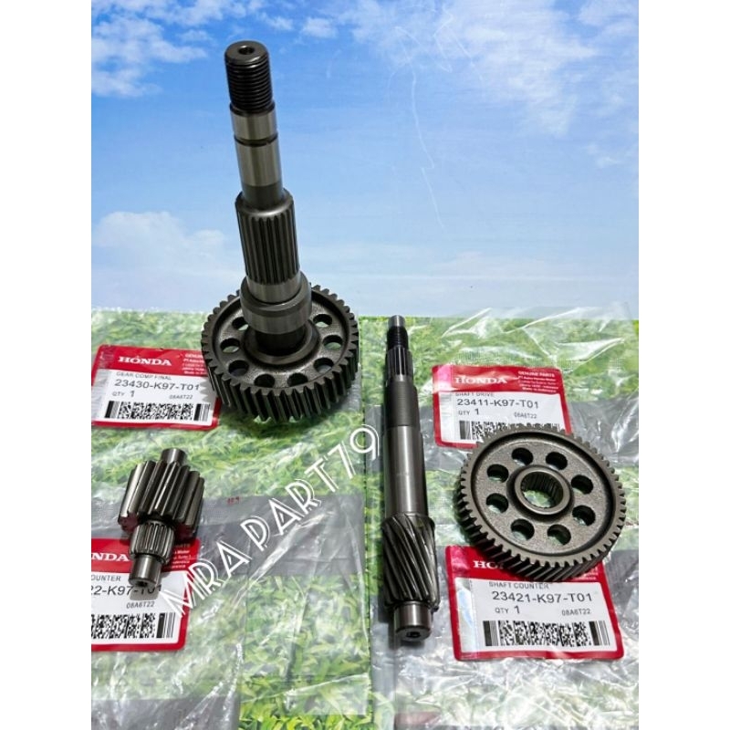 Gear ratio gear box axle set 4PCH K97 Honda PCX 150 ADV 150 Th (2017 ...