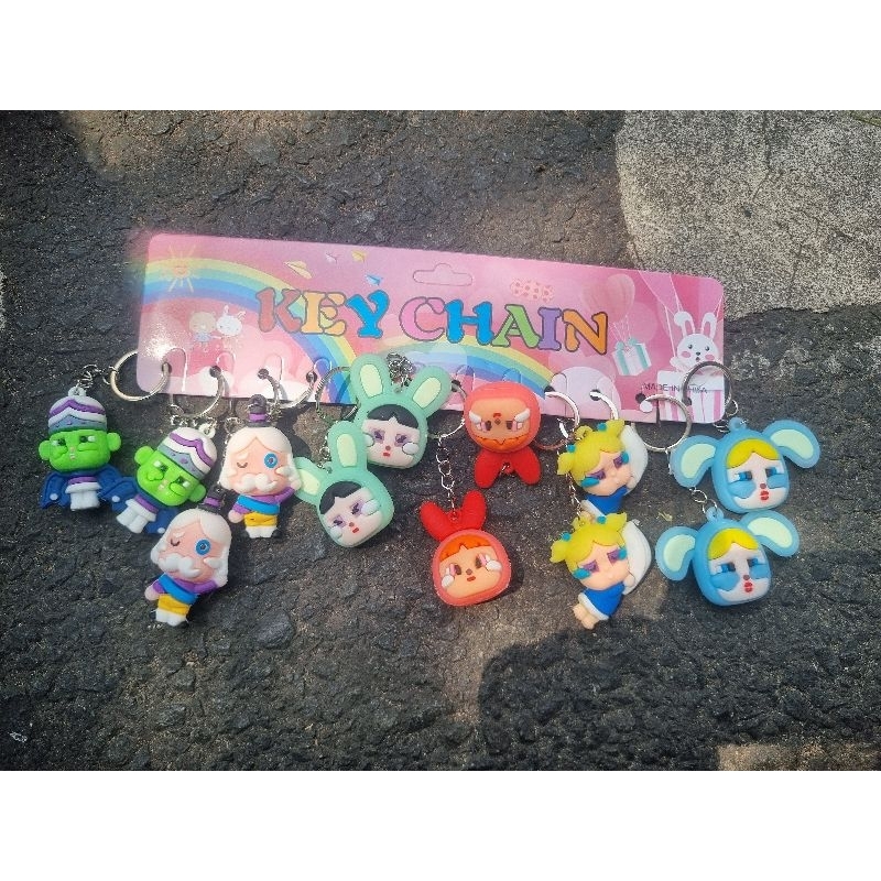 GANTUNGAN Wholesale sales packages for premium rubber key chains, cry ...