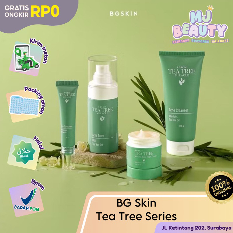 () Bg SKIN TEA TREE MIRACLE SERIES | Shopee Malaysia