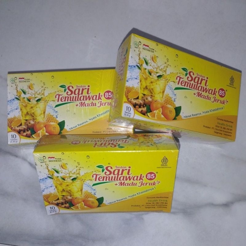 Jamu SARI TEMULAWAK (1 pack Contains 10 Sachets) | Shopee Malaysia
