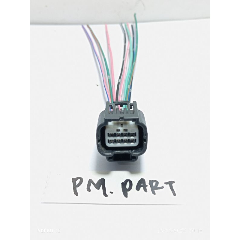 Socket 8 pin connector Socket front left switch Honda Vario 125 150 new ...