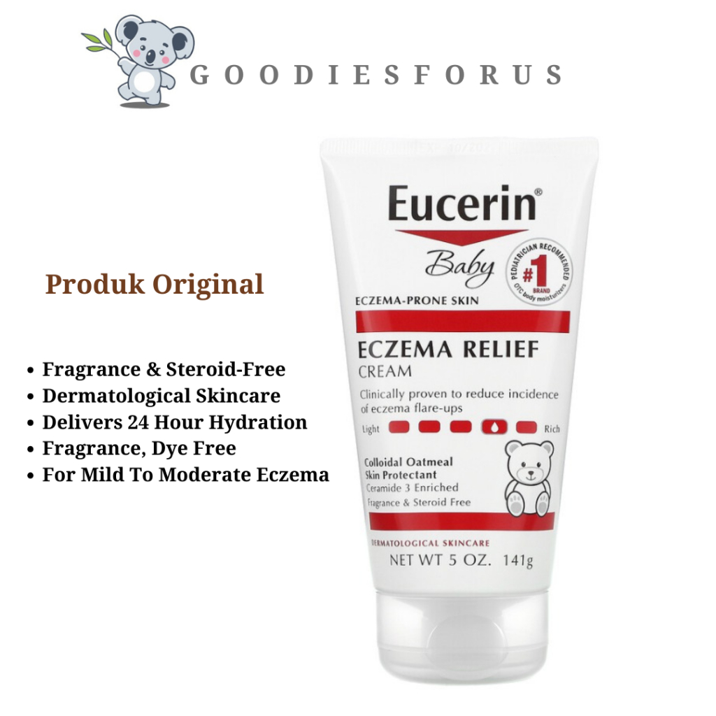 Eucerin Baby/Baby Eucerin, Eczema Relief Cream 141 gr/Eczema/rash ...