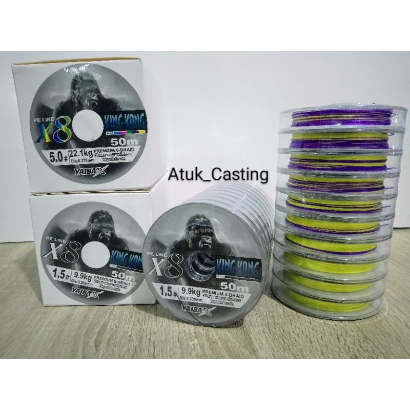 Kingkong 50M X8. PE Yaiba String | Shopee Malaysia