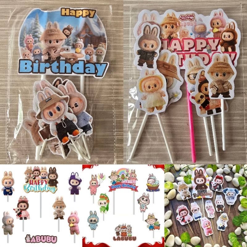 Labubu The Monsters Cake Topper | Shopee Malaysia