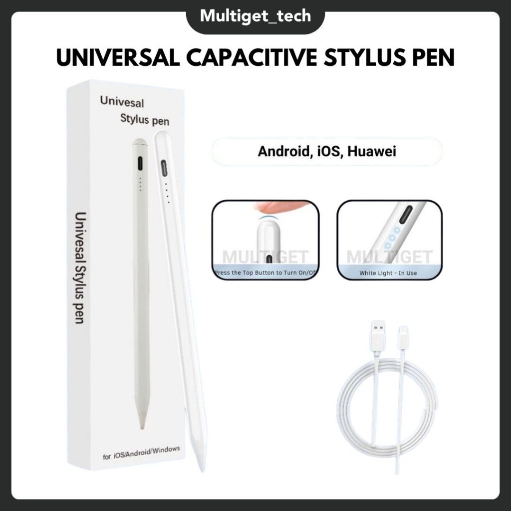 Universal Capacitive Stylus Pen For android For Apple Huawei Samsung ...