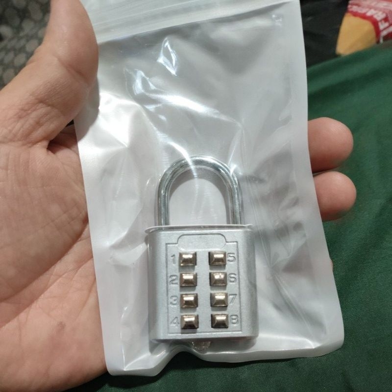 8 digit password number padlock | Shopee Malaysia