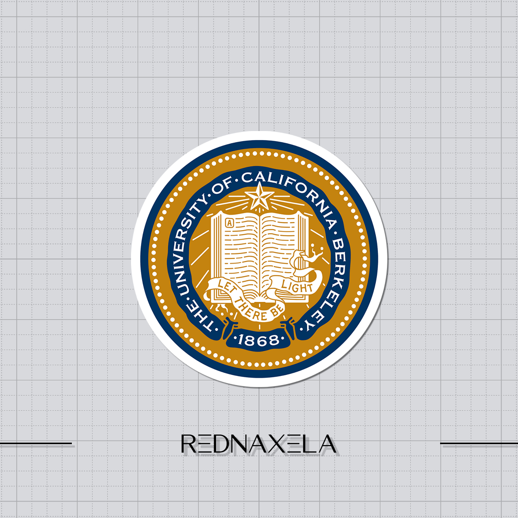 The University Of California Vinyl Sticker The University Of California ...