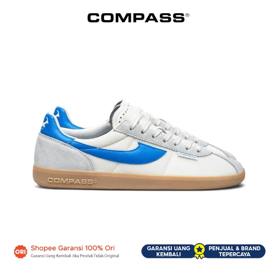 Compass Tribune White Blue Shoes | Shopee Malaysia
