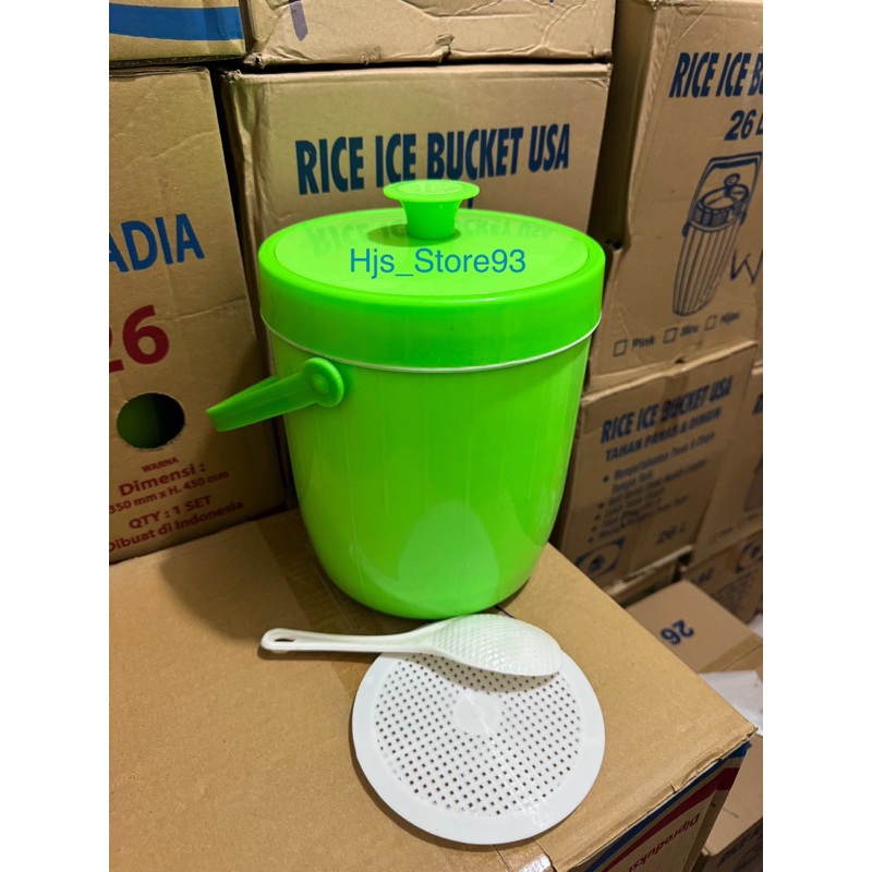 TERMOS 6,5l usa rice bucket rice container / 6.5 liter ice cube ...