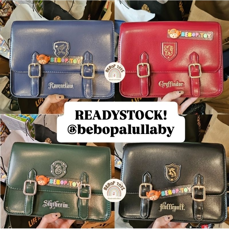 MINISO X HARRY POTTER SLING BAG COLLECTION ORIGINAL SLYTHERIN RAVENCLAW ...