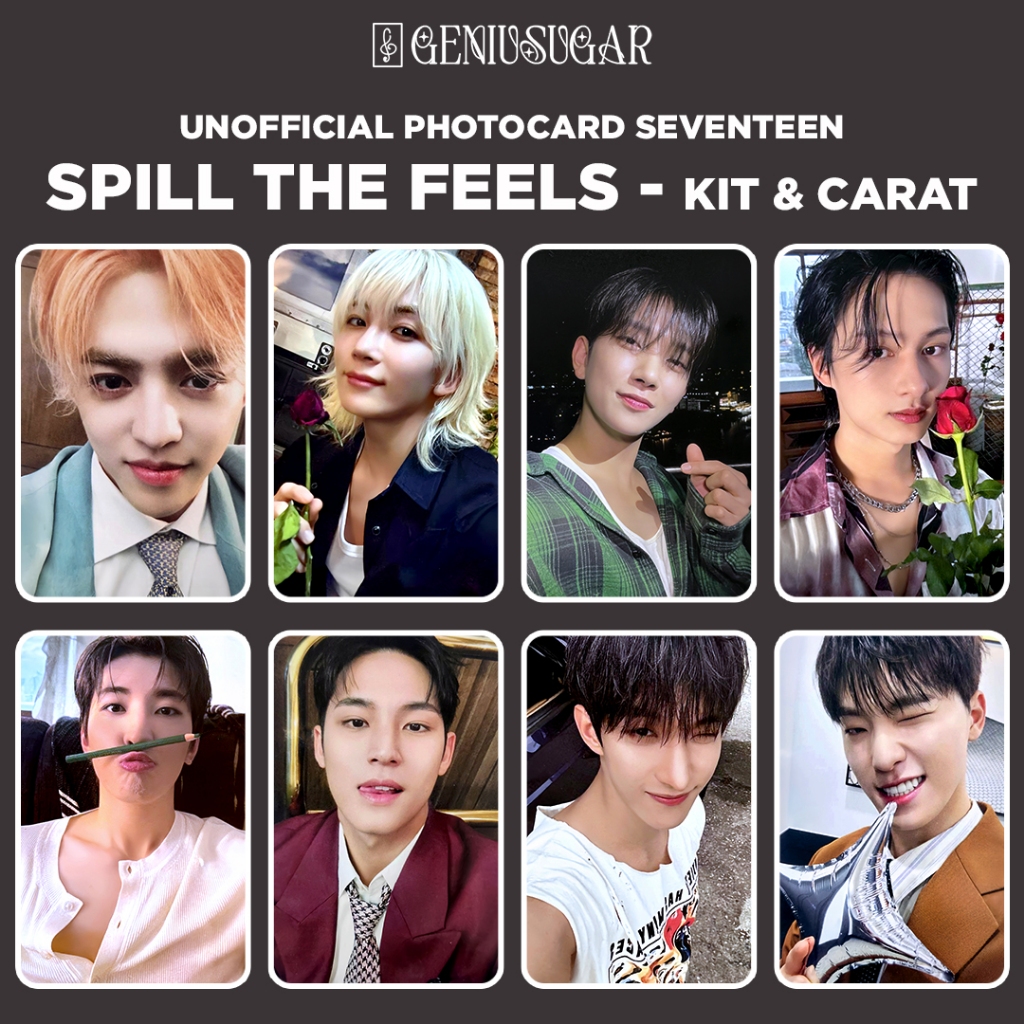 [SEVENTEEN] Spill THE FEELS PHOTOCARD UNOFFICIAL | Shopee Malaysia
