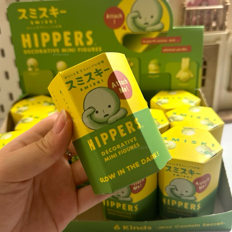 [READY + INSTANT] SMISKI HIPPERS 100%Original - Glow in the dark Smiski ...