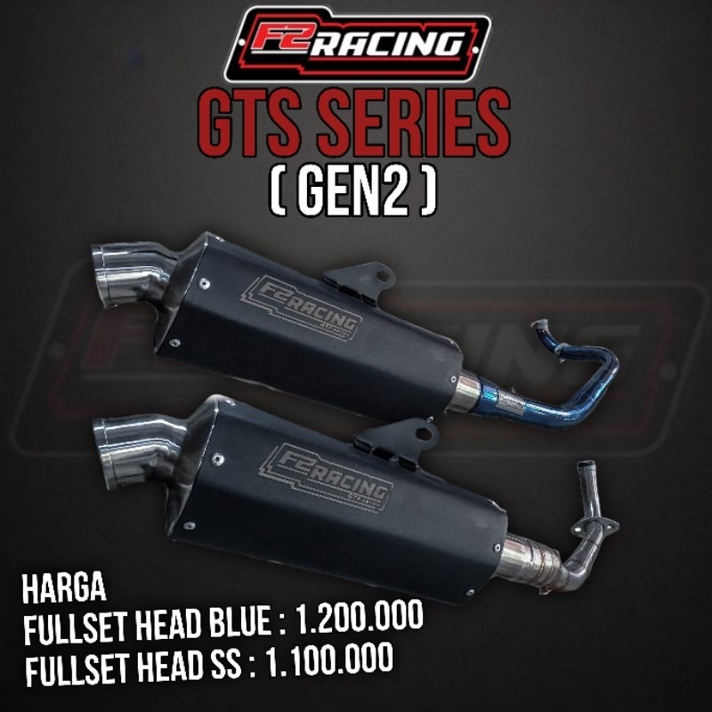Exhaust F2RACING GTS gen 2 pnp automatic motorbike 125 - 155cc nmax ...